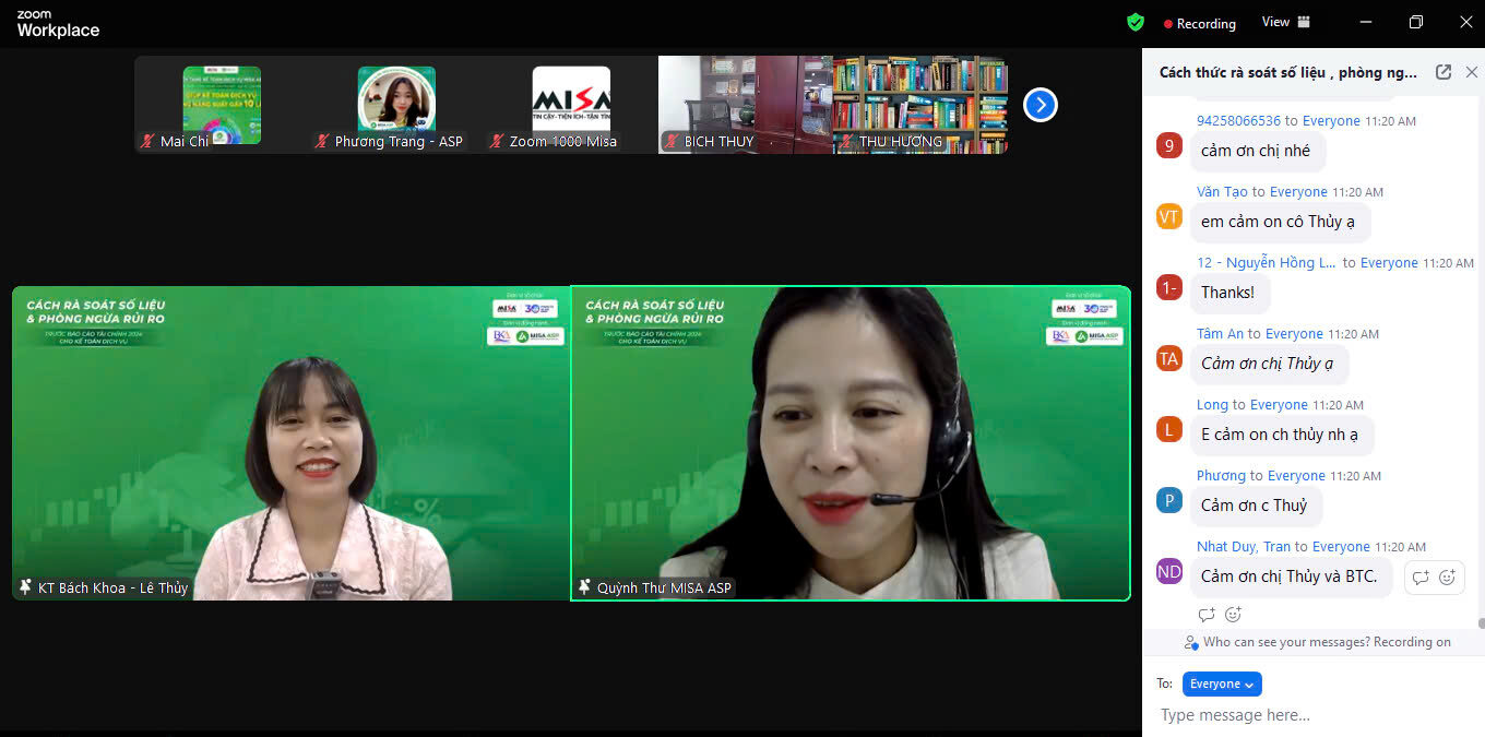 Webinar: Cách thức rà soát số liệu, phòng ngừa rủi ro trước BCTC 2024 cho KTDV